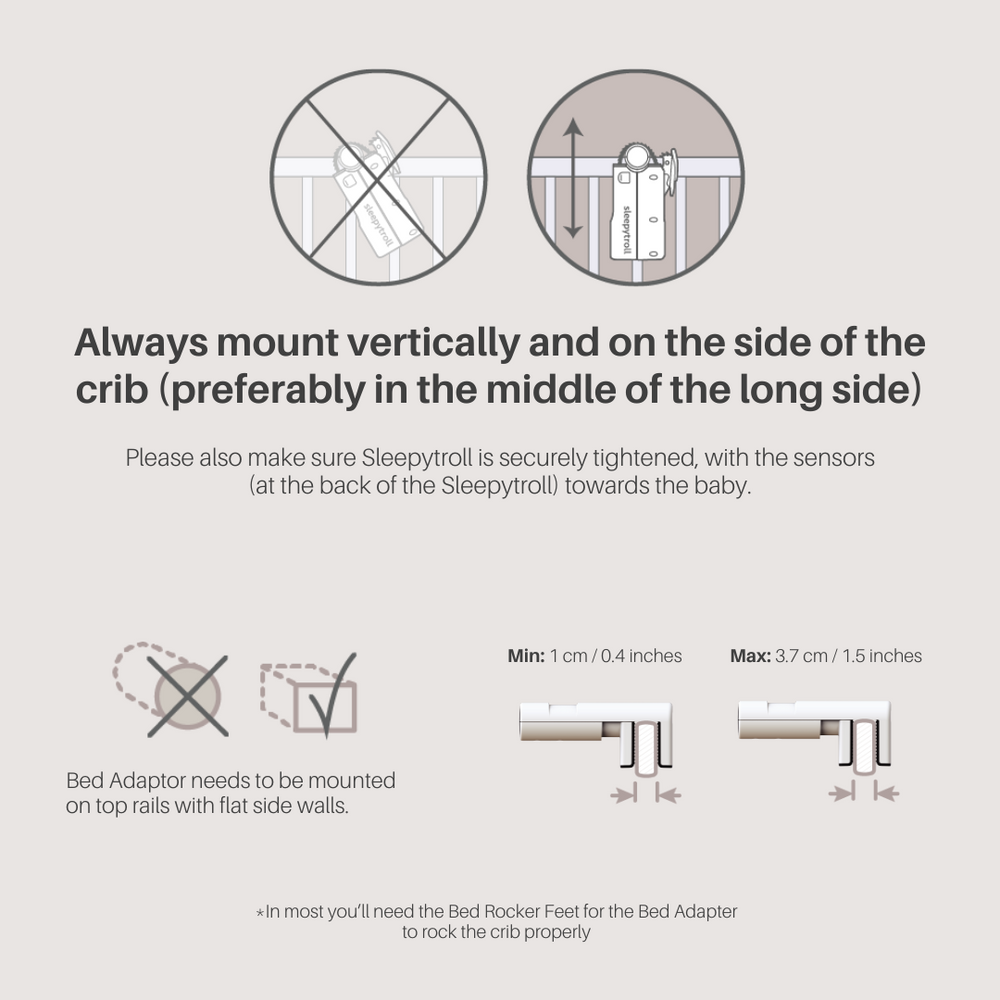 Sleepytroll Bed Adapter